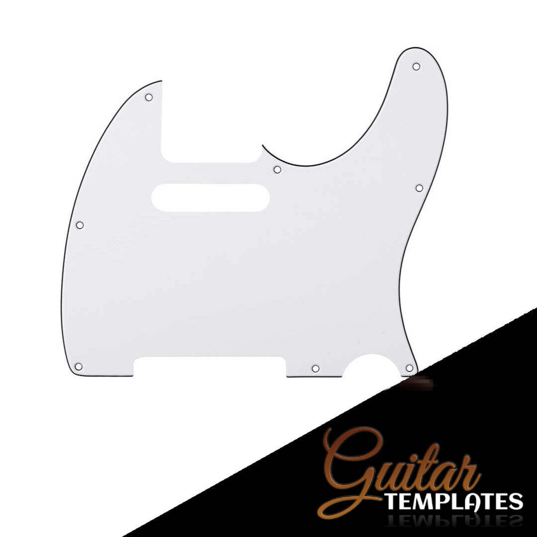 TL style Pickguard 3 Varieties - Guitar Templates