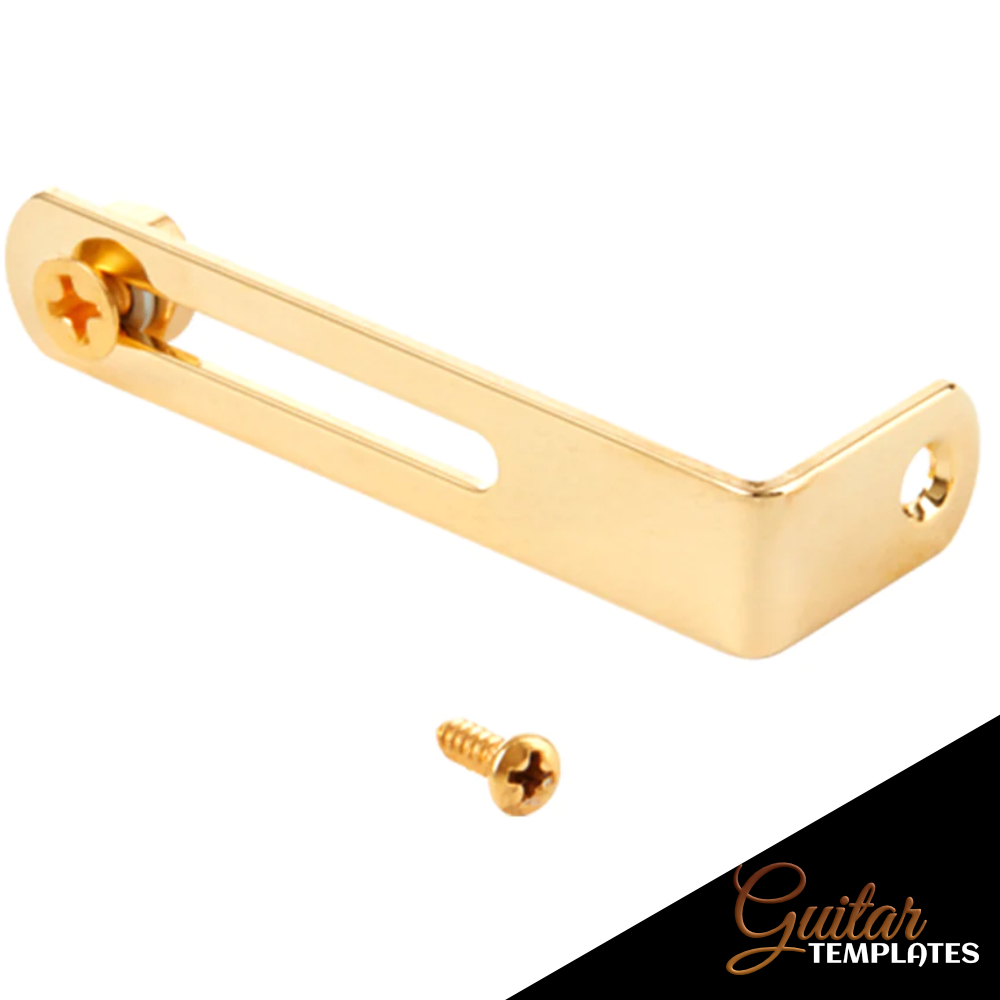 LP Scratchplate holder - Available in Chrome & Gold
