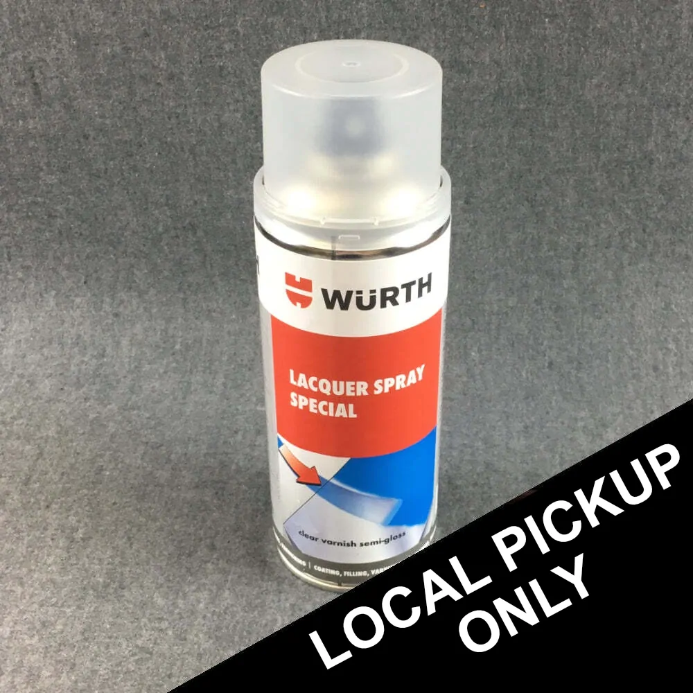Wurth Paint Spray, Special Clear Lacquer (Local Pick up only) - Wurth ...