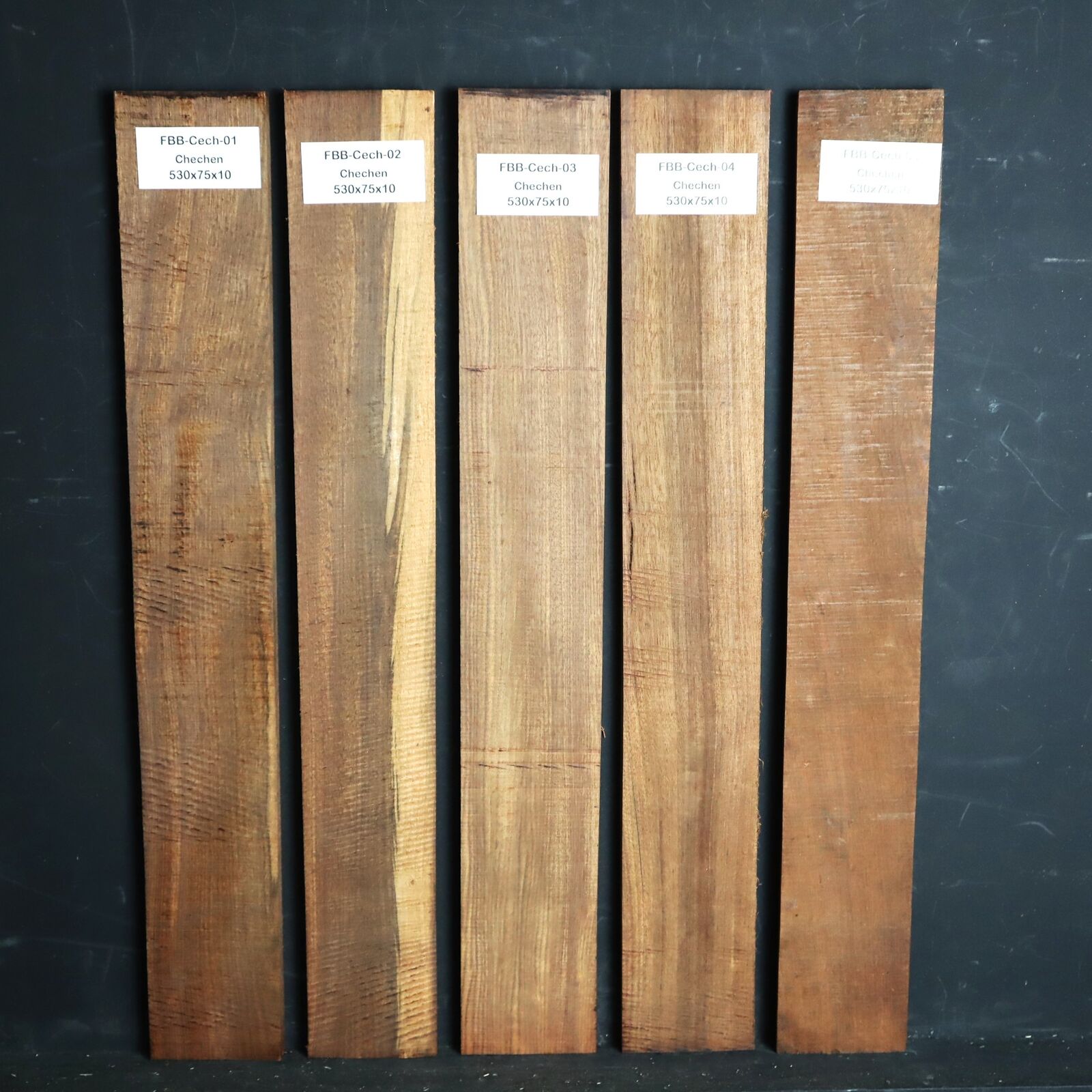 Chechen Fretboard Blanks
