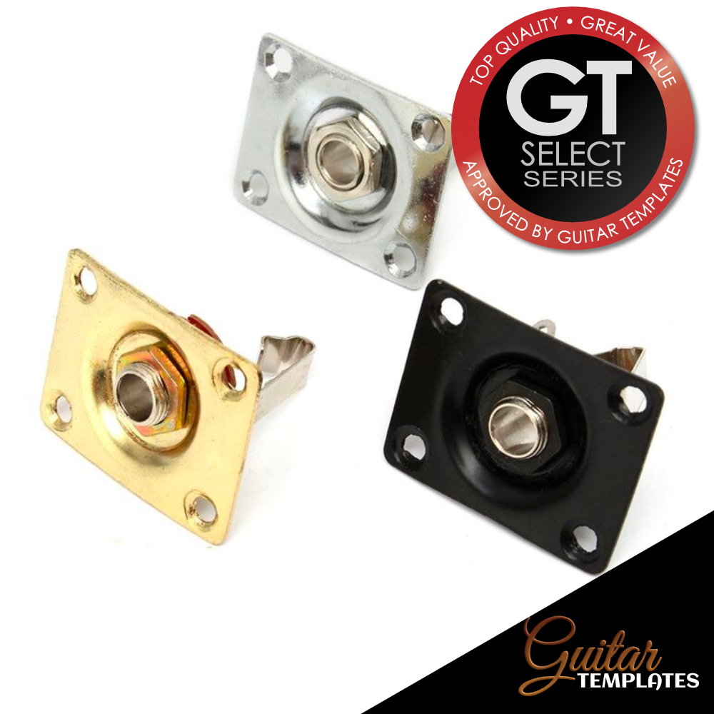 Rectangle Recessed Jack Plate incl. Jack and screws