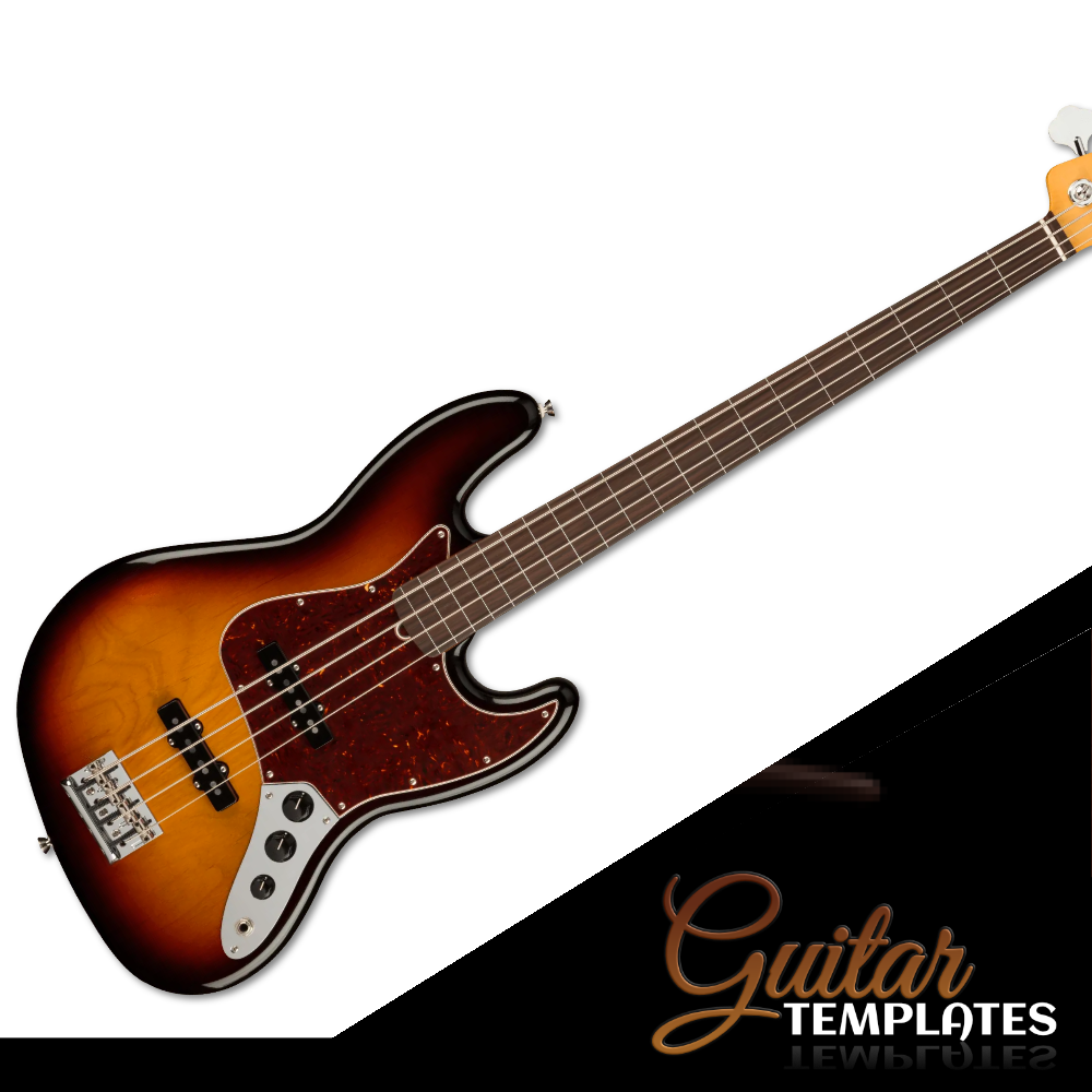 FJ-Bass Style Template - Guitar Templates