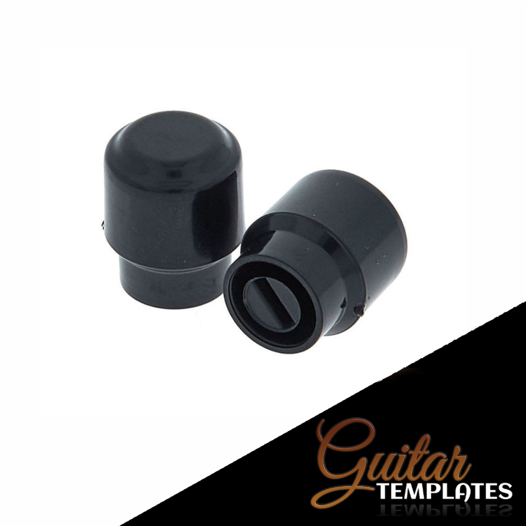 Switch Tip Barrel Black Tel-Style Switch - 2 colours - Guitar Templates