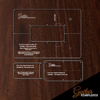 Floyd Rose Bridge Routing Template - Guitar Templates
